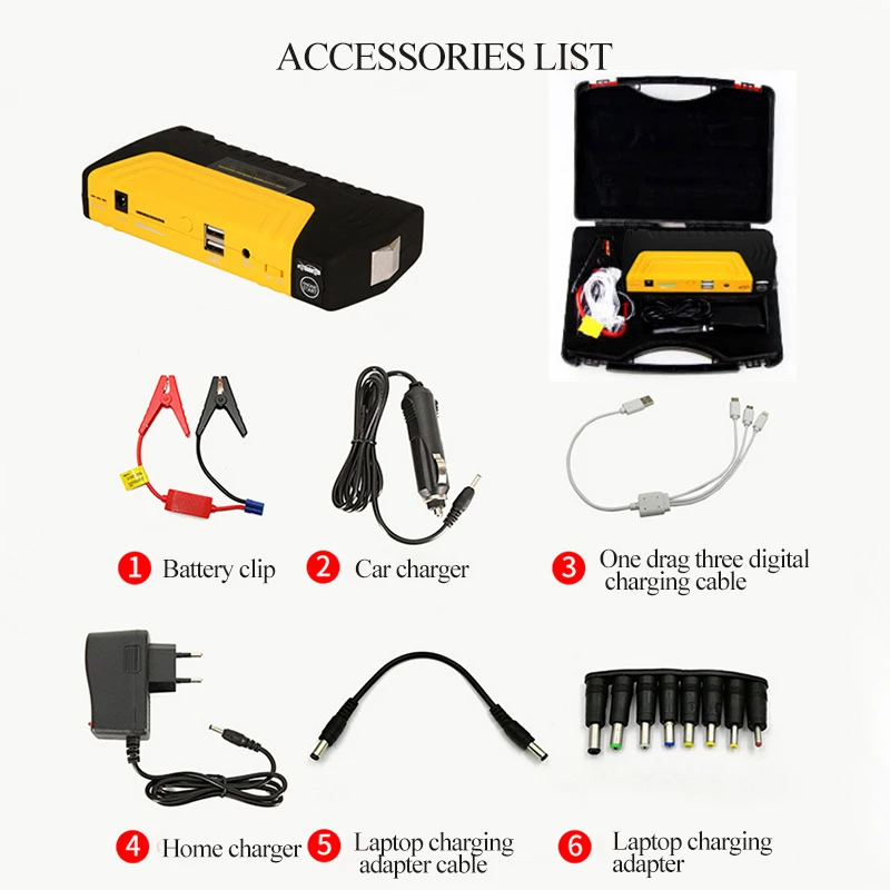 16800mah Tm15 Quick Start Of Vehicle Multi Function Mini Car Jump ...