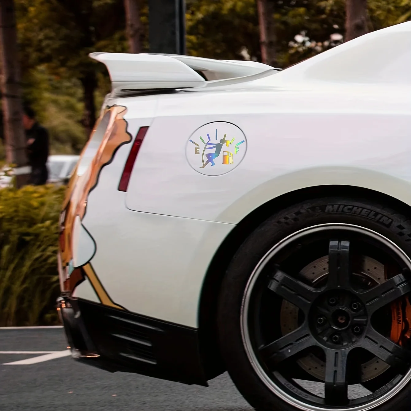 High Fuel Consumption Explosive Meter Sticker Ef Tank Identification ...