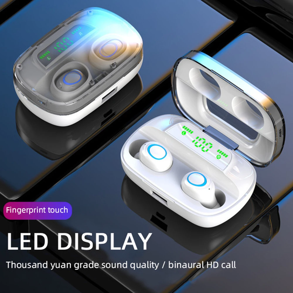 S11TWS ipx8 LED 3500mAh