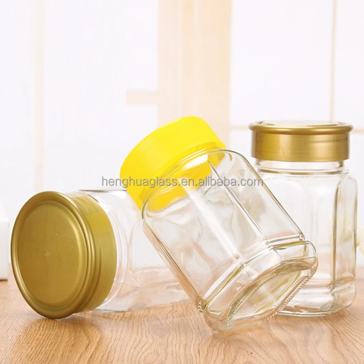 Wholesale 400ml 730ml square Instant Coffee Beans Extract Glass Jar ...