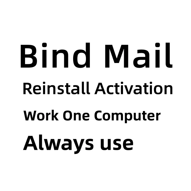 Bind Mail 100% Online Activation Digital License Key 2021 Professional ...