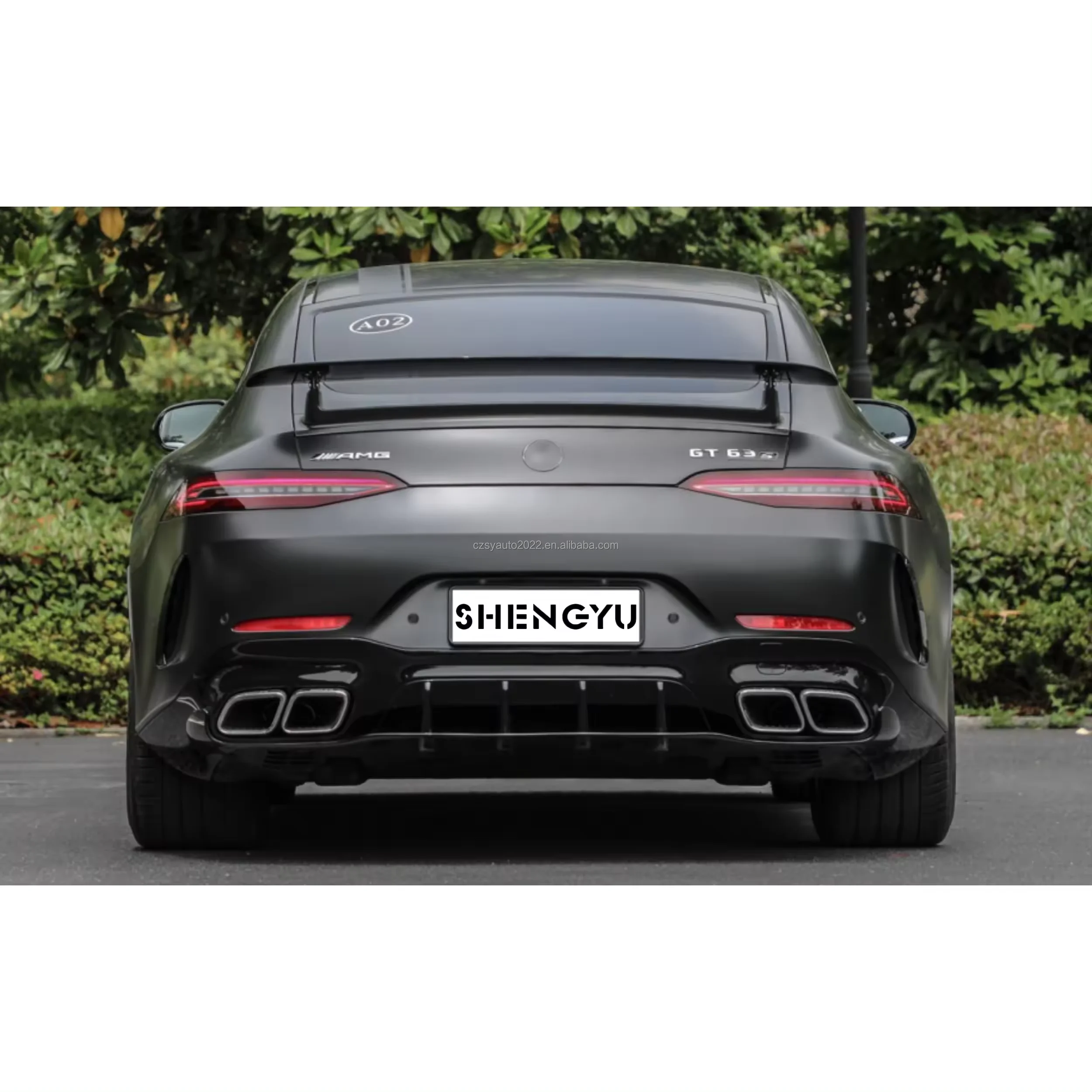 Car Body Kit For Benz Amg Gt W290 4 Door 20-21 To Amg Gt63s Contain Car ...