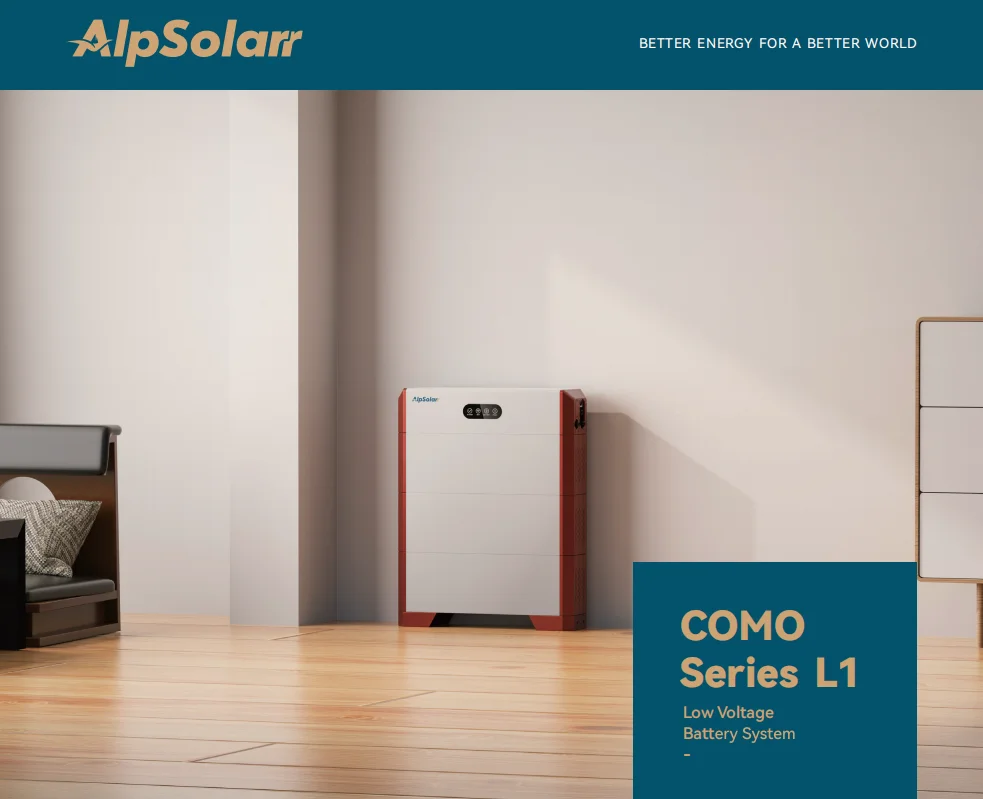 Alpsolarr Low Voltage Residential Battery System Como L1 5kwh 7.5kwh ...
