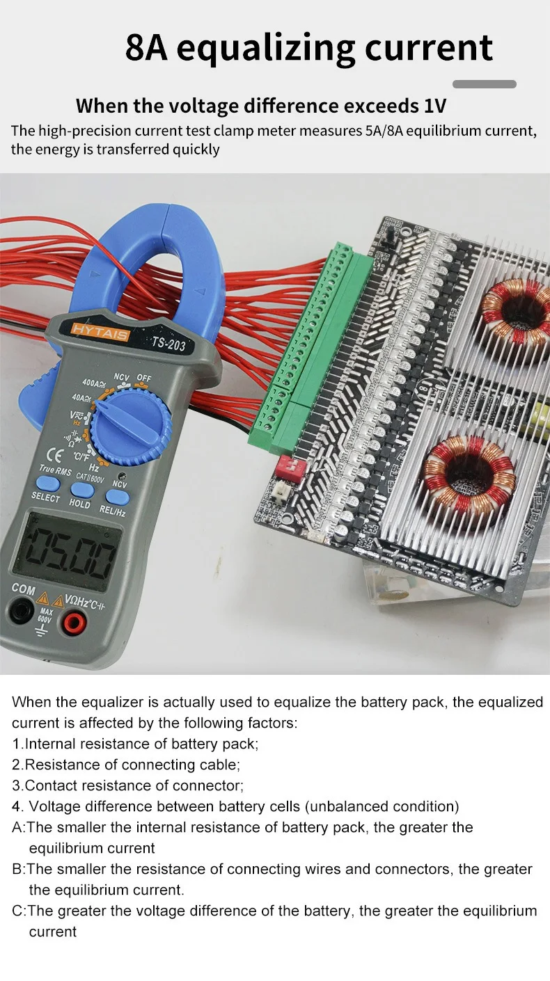 Sunkko Active Equalizer Battery Equalizer 4 String Battery Packs 8a Active Balancer - Buy Active ...