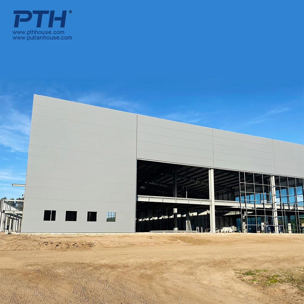 High Quality Large Span Metal Frame Workshop Steel Structure