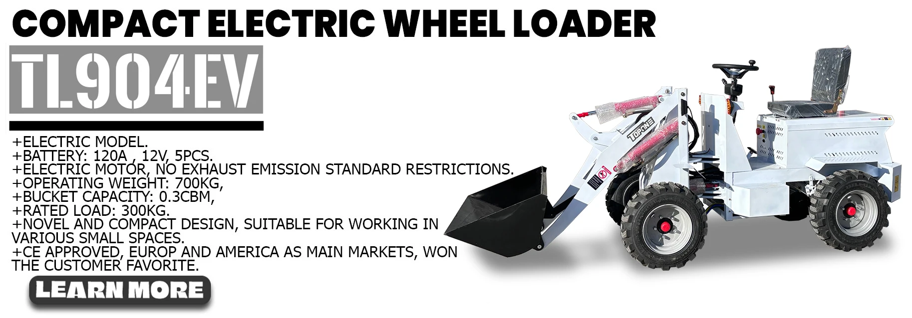 China Professional Manufacture Small Hydraulic Mini Electric Loader ...