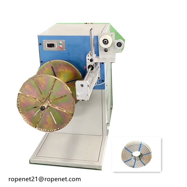 Winding Machine Twisted Rope Coiler Pp Pe Rope Coiler Machine - Buy ...