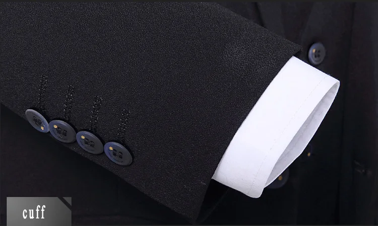 Gaoding Men's Slim Fit British Style Wedding Dress Groom Suit