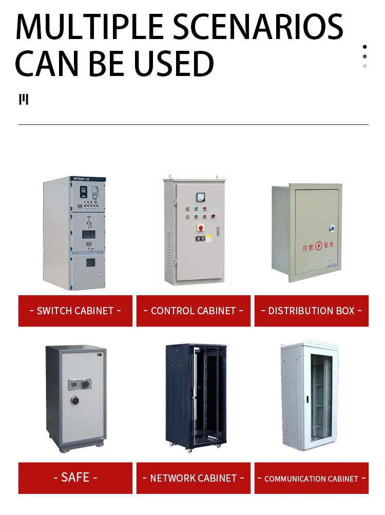 Industrial Hidden Door Electrical Panel - Control & Security