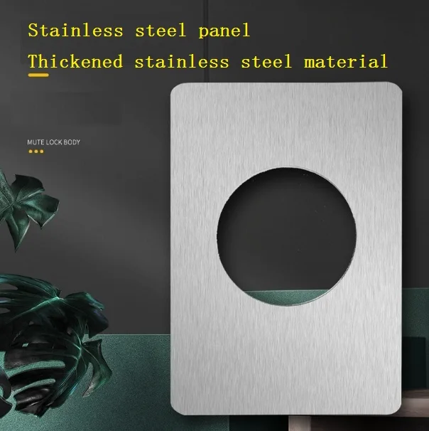 Installation Plate For Spherical Lock Of Door,Fixing Plate For Door ...