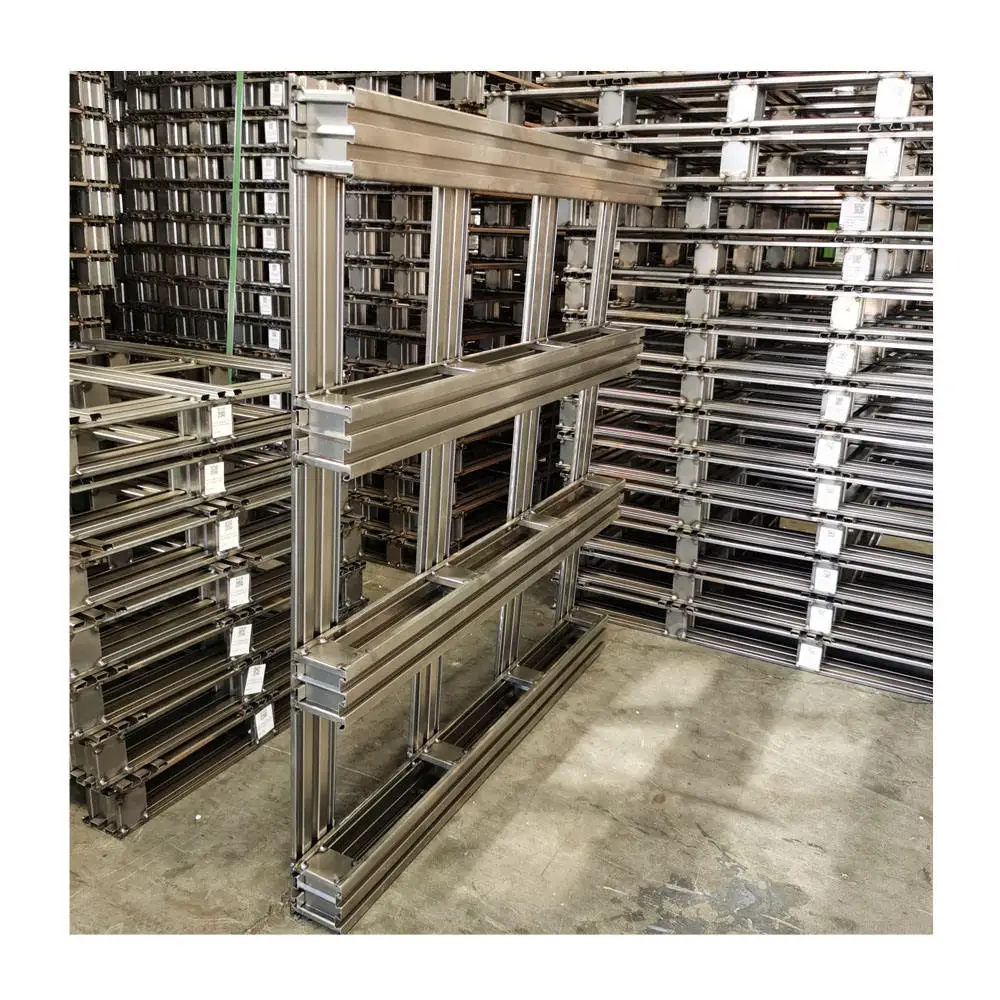 Selective Iron Custom Metal Pallets Warehouse Steel Pallet - Buy ...