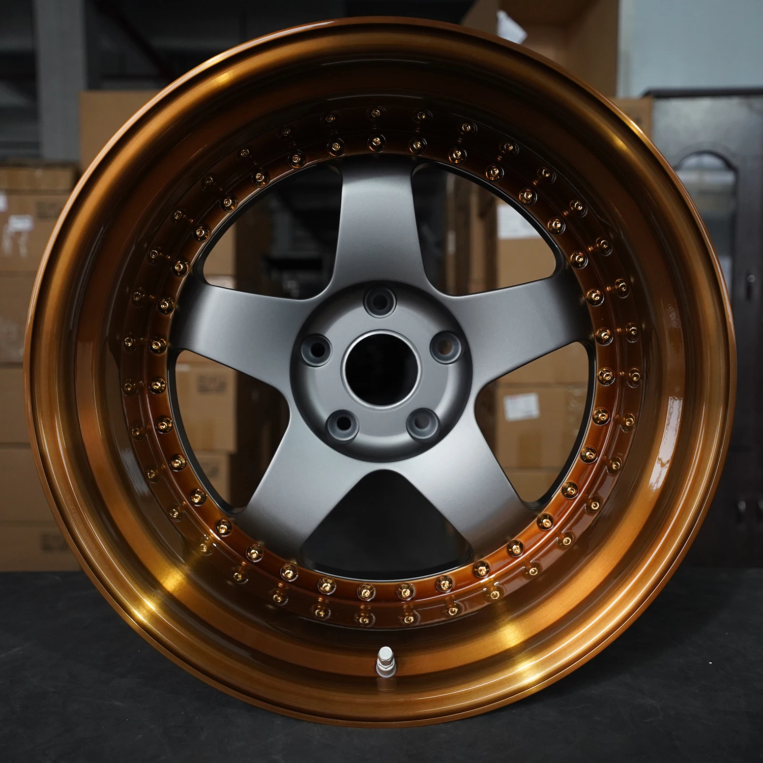 Customized Forged Car Wheels Rims - 3 Piece Forged Wheels