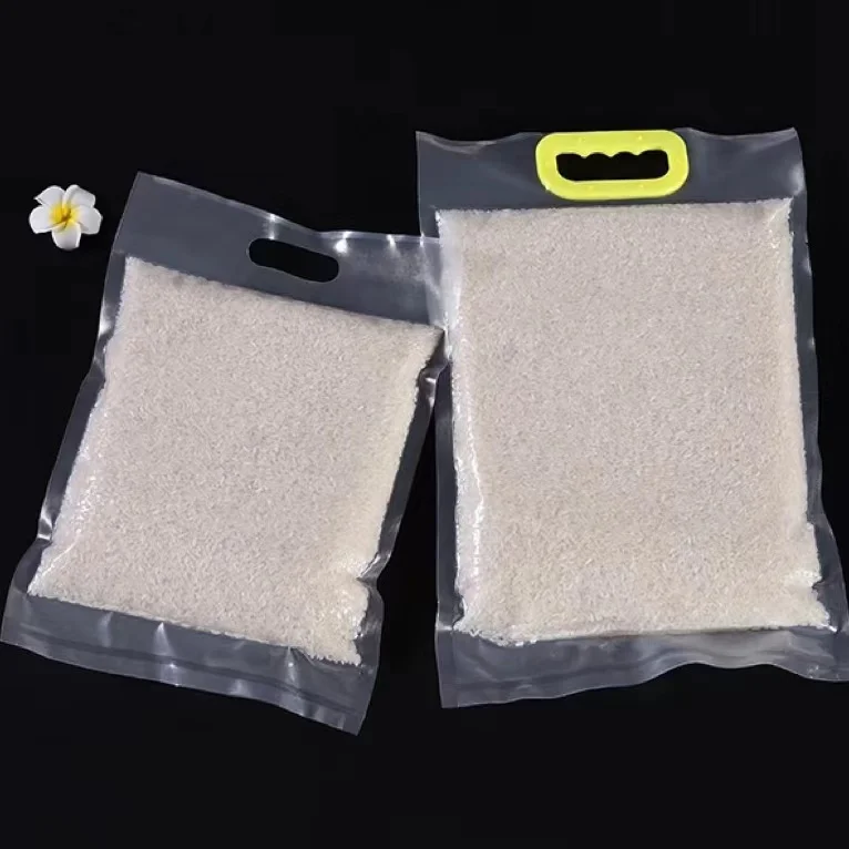 1kg, 5kg, and 25kg Plastic Rice Packing Bags - Durable & Recyclable