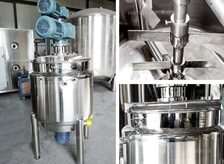 HUNDOM Double Jacketed Mixing Tanks - Efficient & Durable