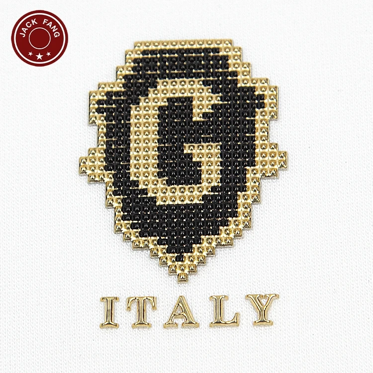 Custom Design Letters High Frequency Embossed Brand Label