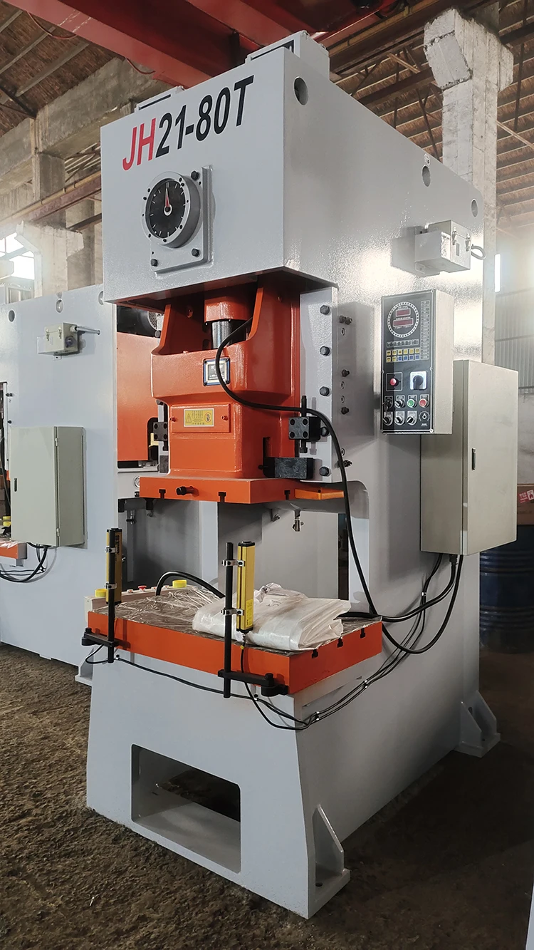 Jh21 Series C Frame Power Press 80ton Pneumatic Press Machine Punching Machine Spot Factory ...