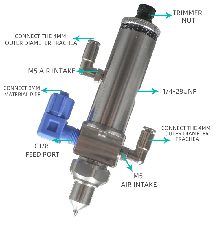 DJF-52 Glue Valve - Efficient Semi-Auto Dispensing Solution