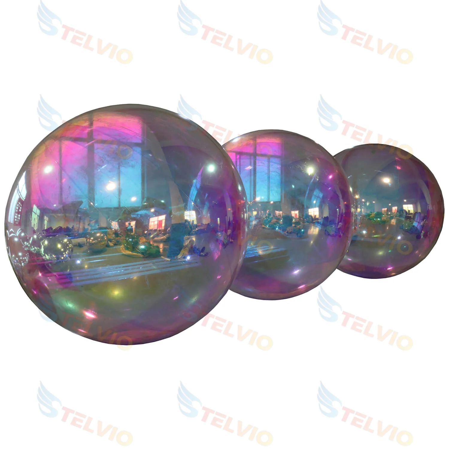 Attractive Inflatable Giant Advertising Balloon Reflective Inflatable ...