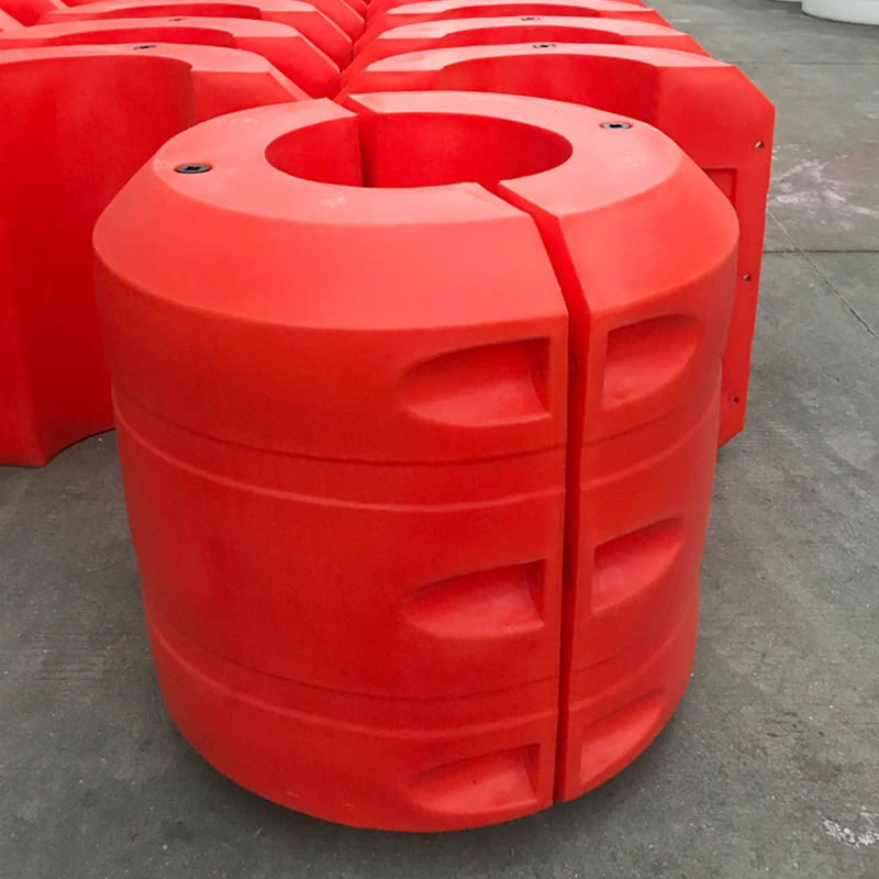 Wholesales Marine Floating Pontoon Pipe Floats / Dredging Floats For ...