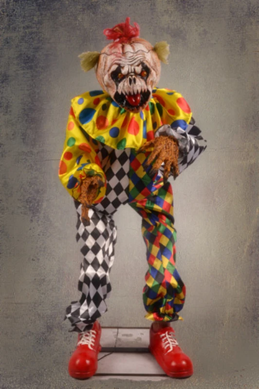 Props Clown Motion Sensor Big Decoration Animated Props Halloween ...