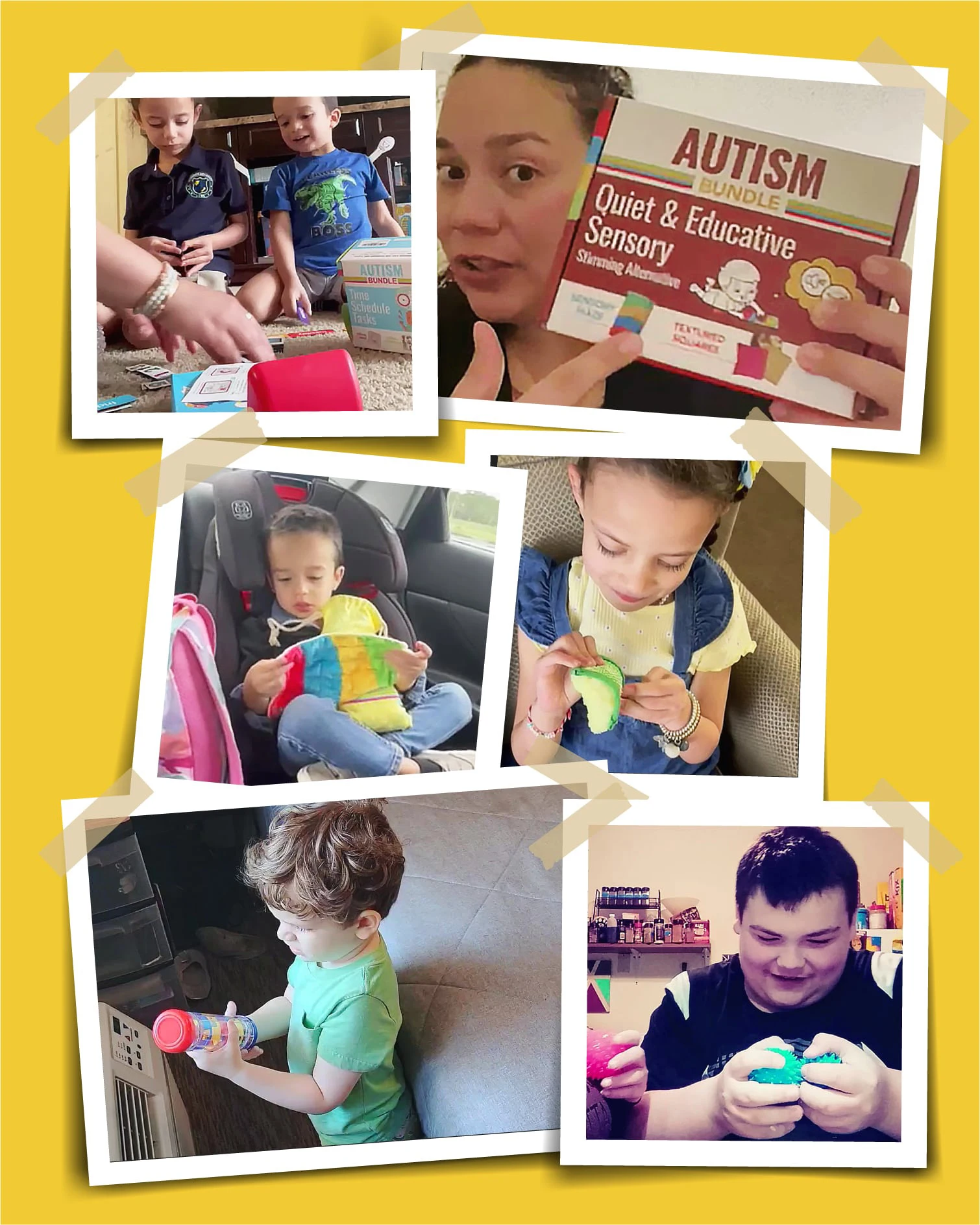 Autism Construction Play Dough Learning Games Sets Bundle