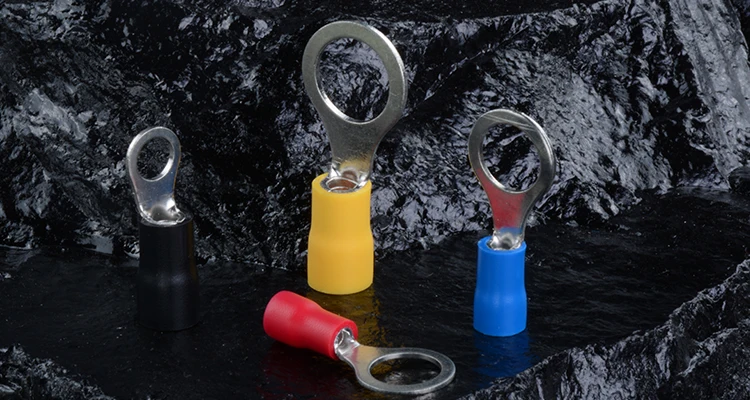 RV2-6 Insulated Ring Type Terminal Lugs - Reliable & Durable