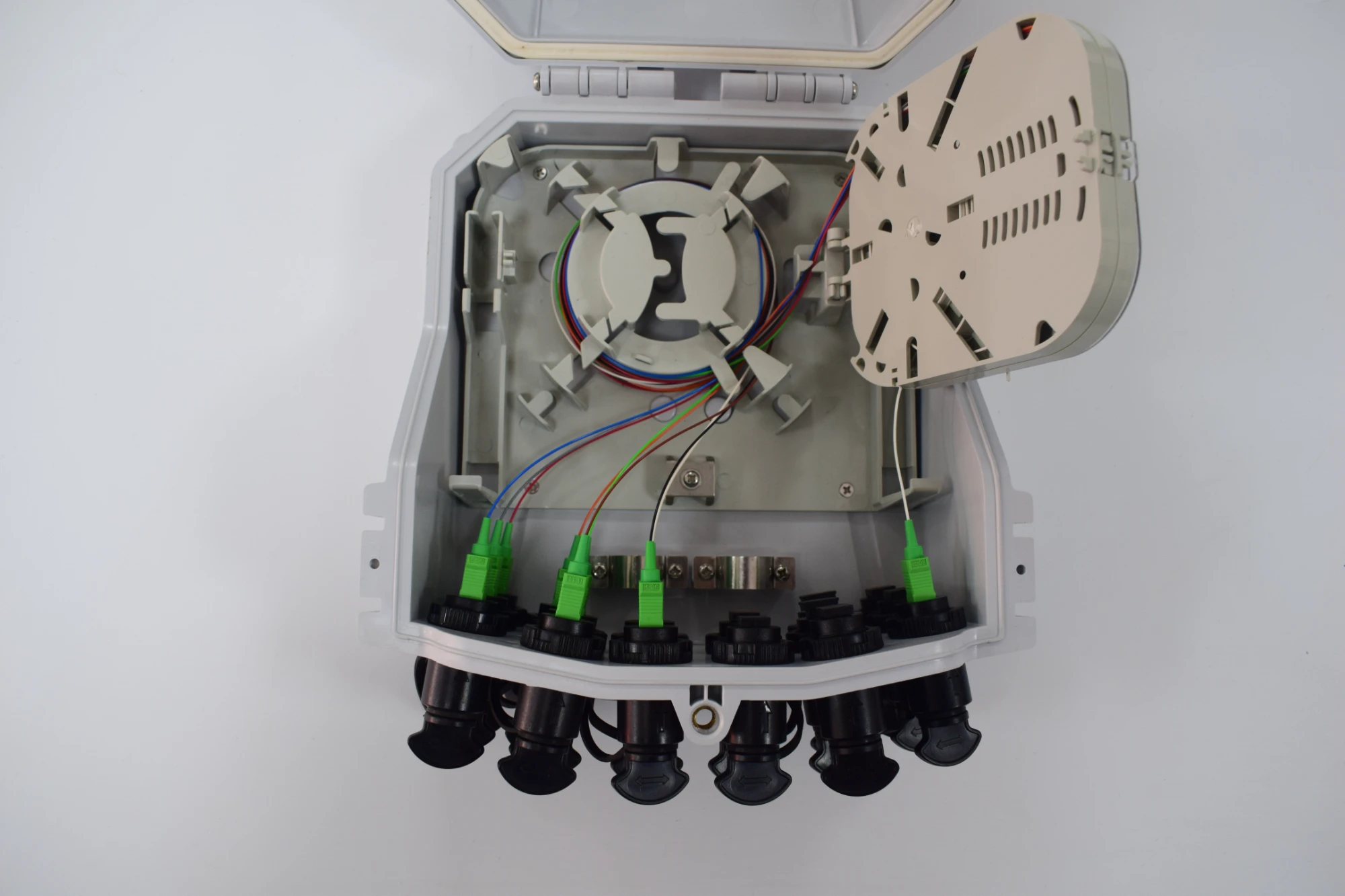 Ftth Optical Splitter Box Nap Preconnectorized Distribution Box With ...
