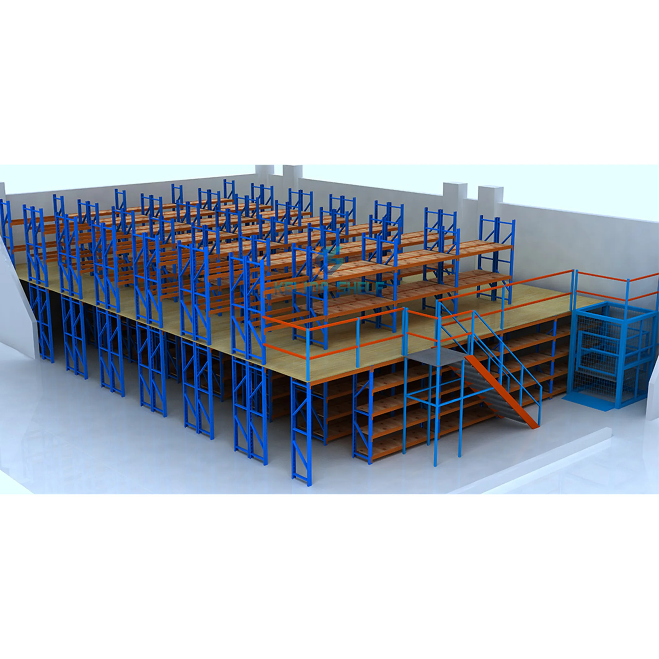Mezzanine Rack,Industrial Mezzanine,Shelving Rack Mezzanine Floor For ...