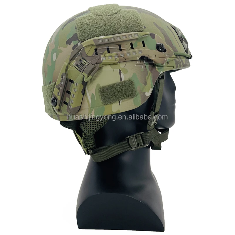Mich Helmet With High-grade Wendy Suspension Liner Fg/mc/cp Camouflage ...