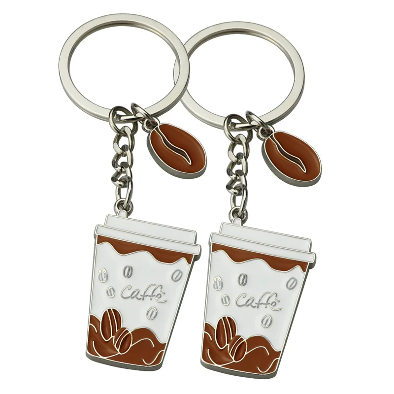 Creative Coffee Cup Key Chain New Design Coffee Promotion Pendant Roast ...