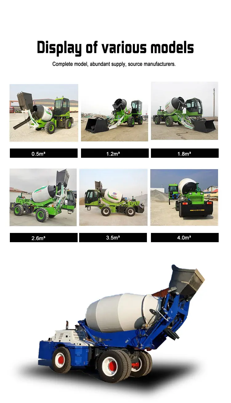 Mixer Truck Concrete Cement Mixer Truck - High Efficiency