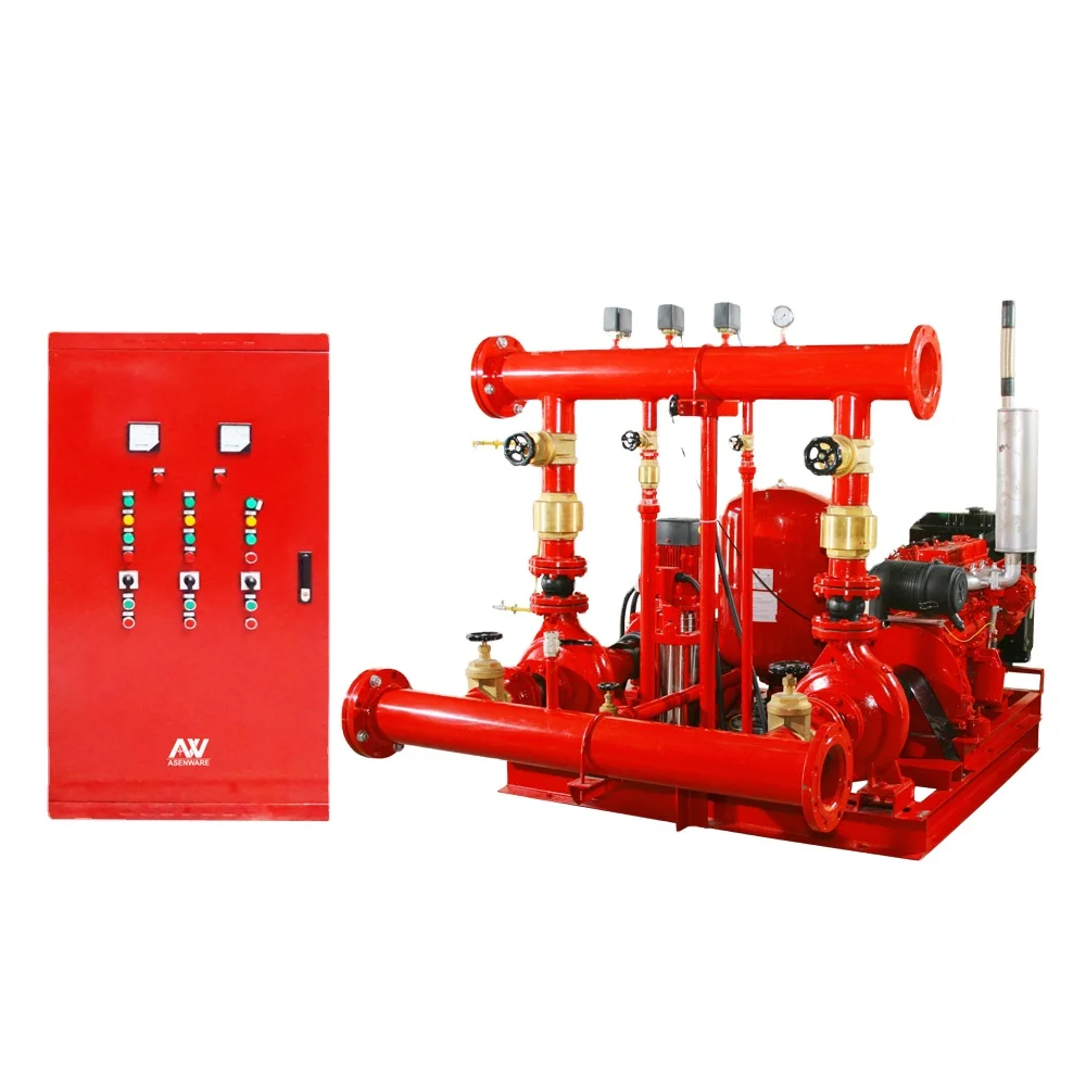 Automatic Fire Fighting System with Pump for Commercial Building