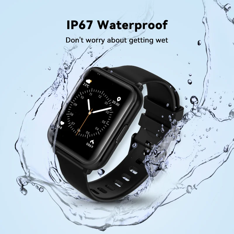 Maxtop Heart Rate Sleeping Monitor Ip67 Waterproof Smart Watch Fitness ...