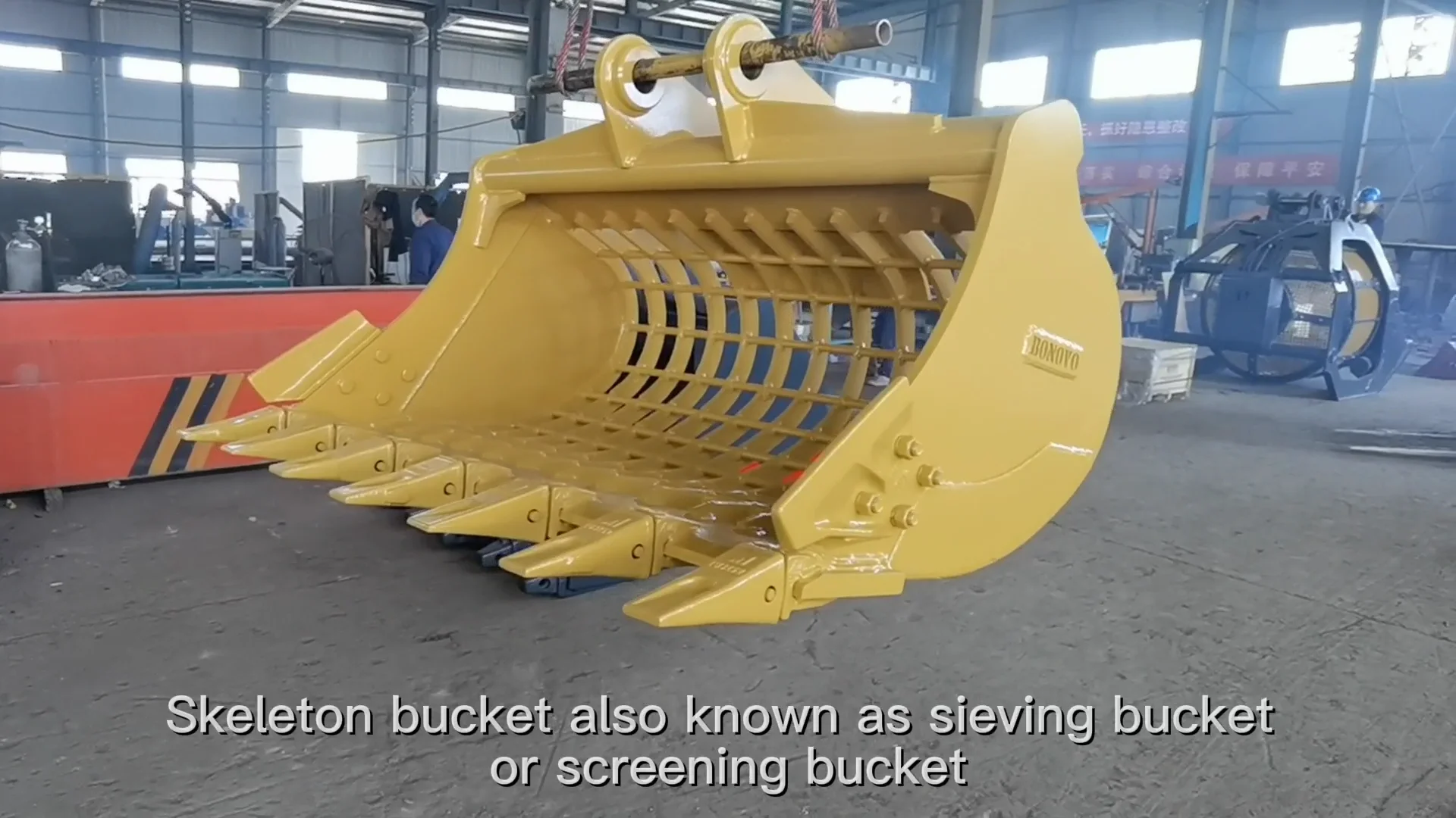 Professional Manufacture Heavy Duty Excavator Skeleton Loader Bucket For Mini Excavator - Buy ...