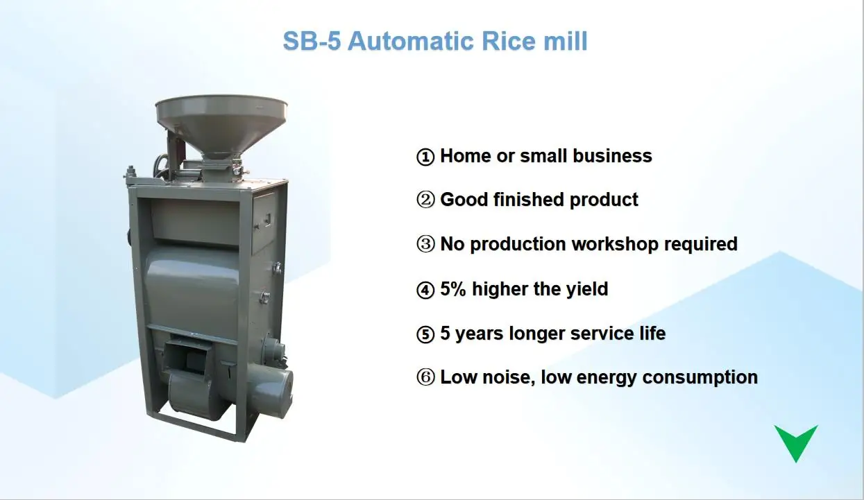Competitive Price Low Noise Rice Miller Rice Bran Rice Mill Machinery ...