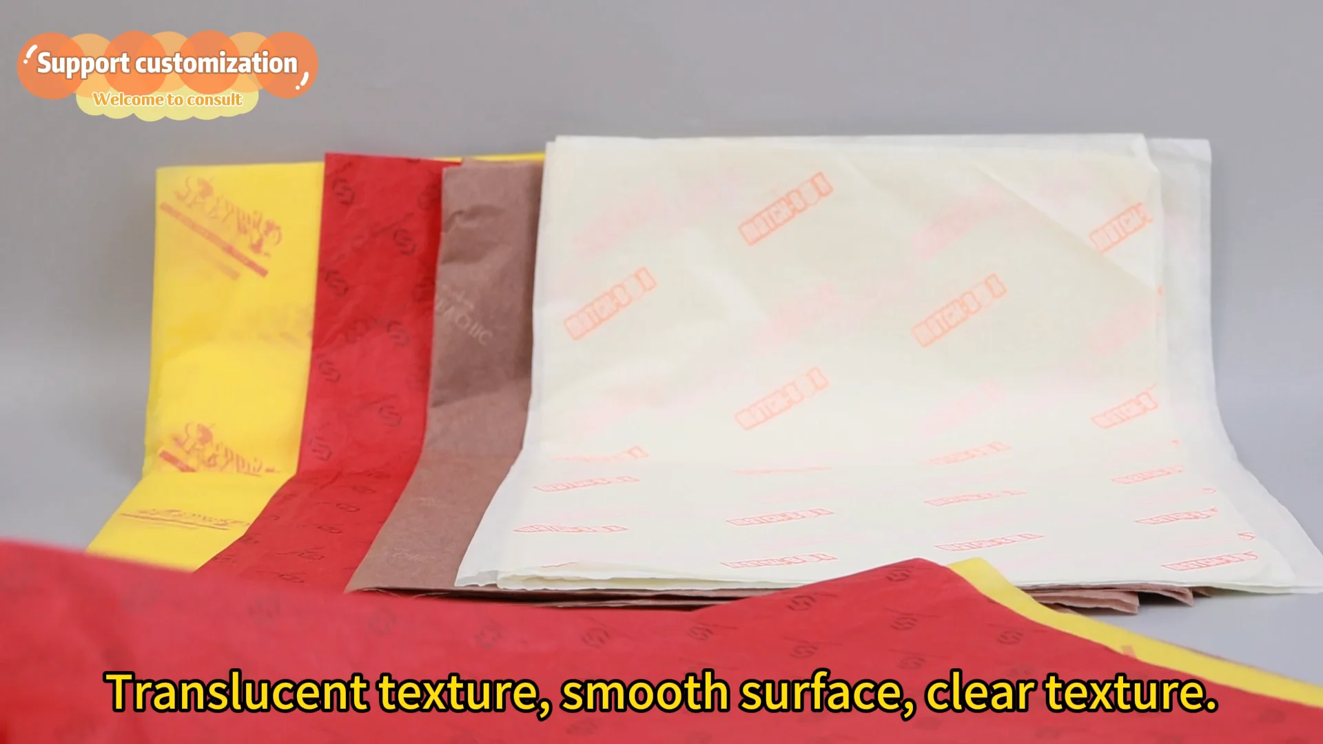 Two-color Gift Packing Wrapping Paper For Packaging Floral Custom Bouquet Wrapping Tissue Paper ...