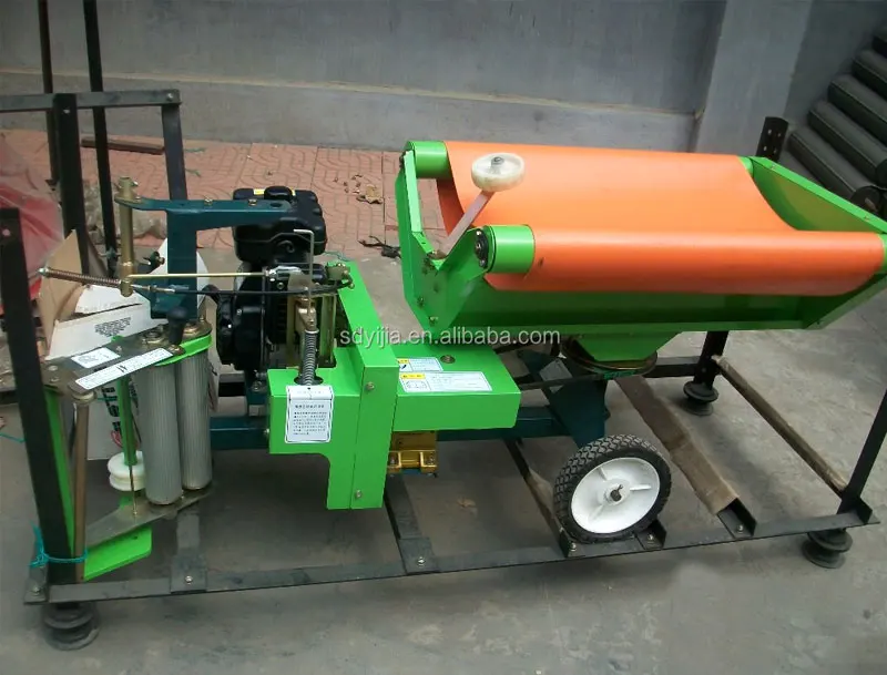CE Approved Mini Round Hay Bale Wrapper with Film Wrap Equipment