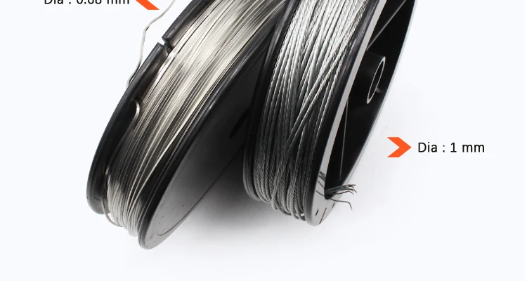 Car Windscreen Glass Cutting Tool - Stainless Steel Wire