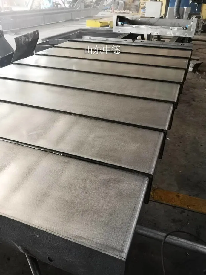 Cnc Slide Rail Telescopic Steel Bellows Cover Durable And Beautiful ...