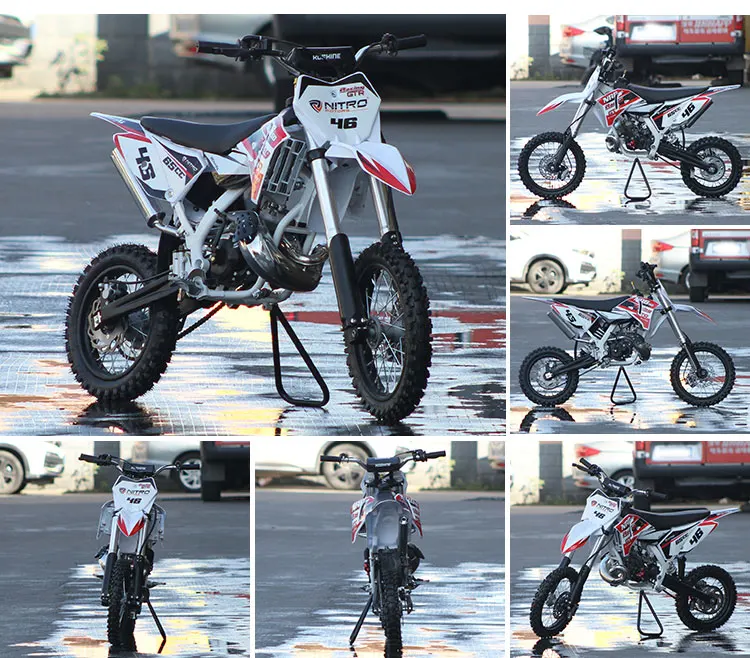 65CC Fanxin Dirt Bike - Kick Start, 2 Stroke, Water Cooled