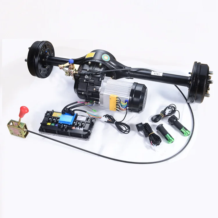 High Load 100n.m 48v-72v 1500w-8000w Modified Car Tricycle Rear Axle ...