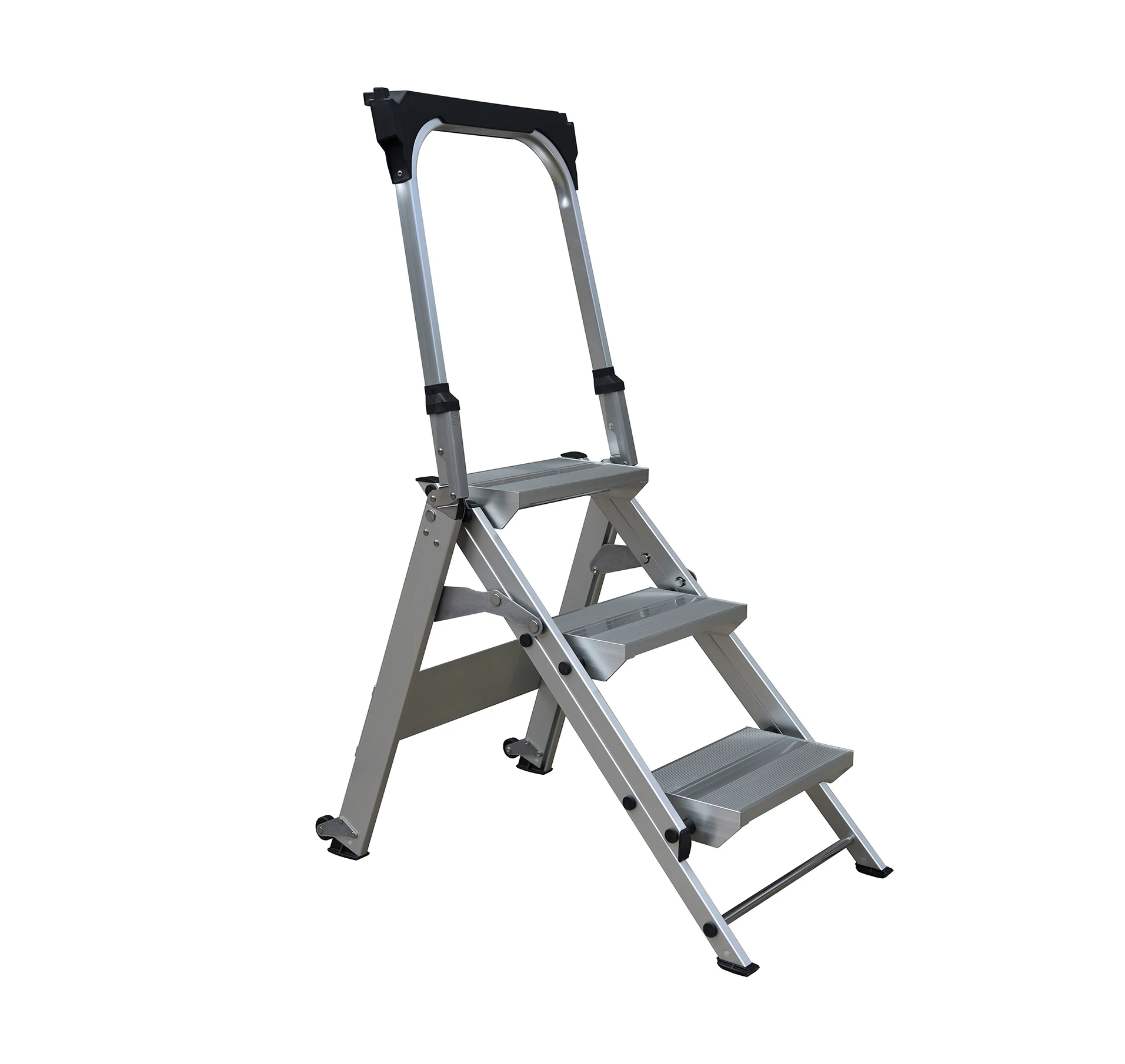 Super Quality 3-Step Folding Aluminum Ladder for Households