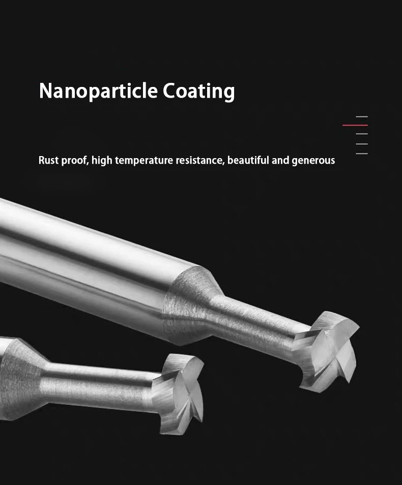 T-slot Milling Cutter Solid Alloy T Type End Mill Milling Cutter Tool Tungsten Steel T-milling ...