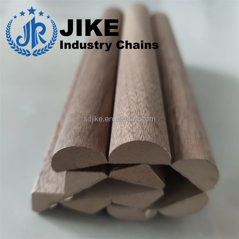 Flexible Bending Fluted Oak Pine Rubber Coated Laminated Faced Flexible ...