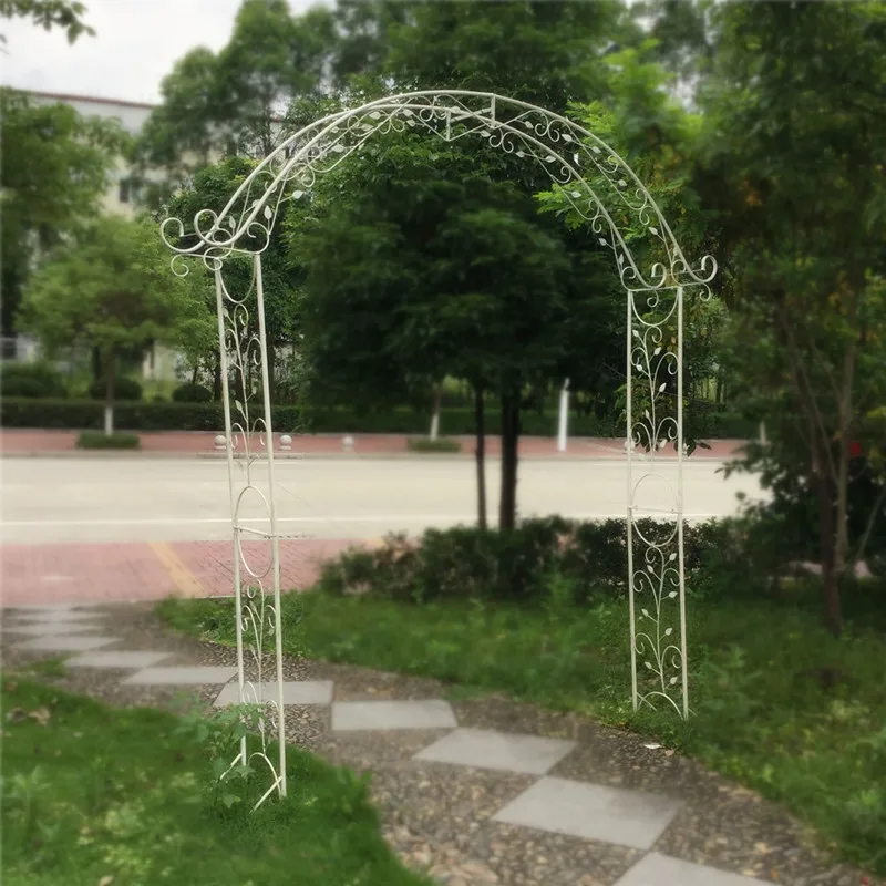 Outdoor Waterproof Metal Garden Arch Arbor Patio Arbor Lattice - Buy ...