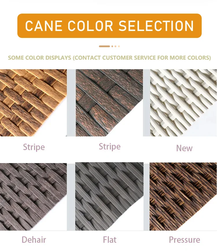 Free Sample Outdoor Furniture Lounge Wicker Pe Weaving Cane Synthetic ...