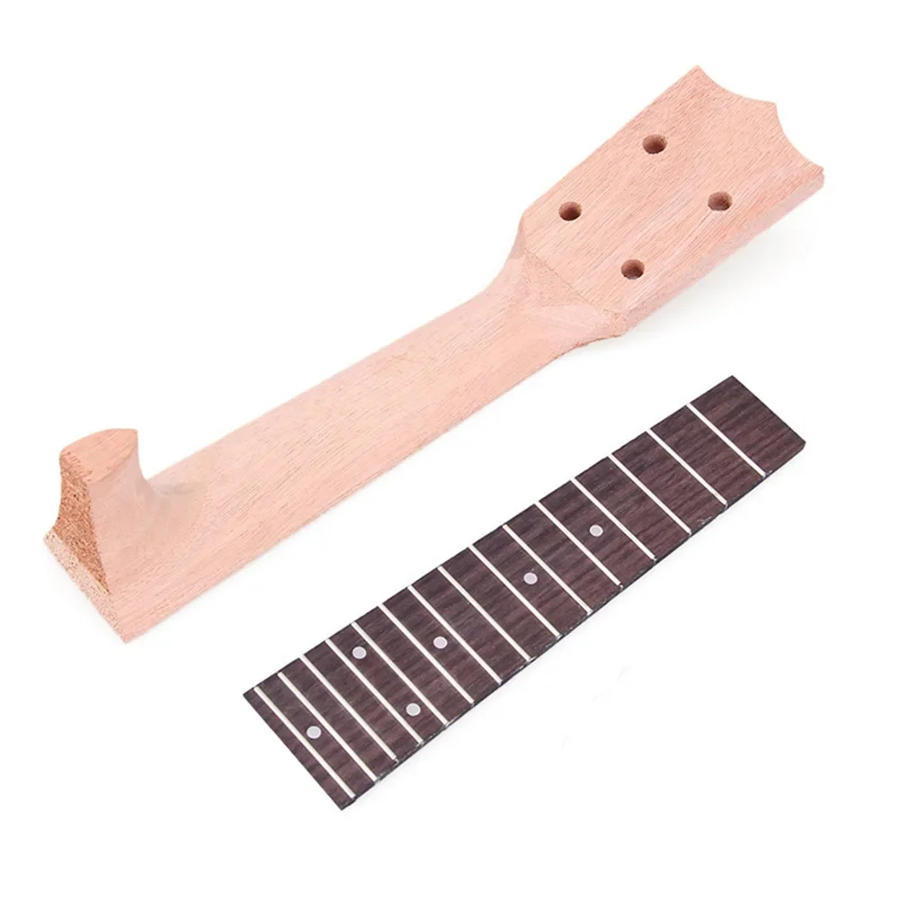 Ukulele Neck Fingerboard Fretboard 21/ 23/ 26" DIY Ukulele Accessory ...