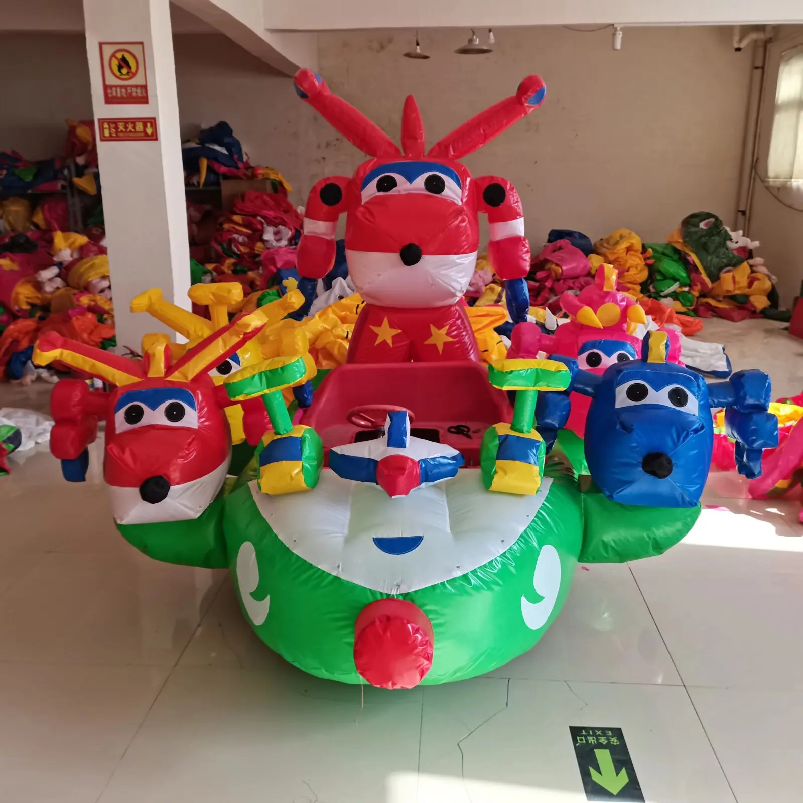 Mini Rides on Inflatable Battery Remote - Fun & Education