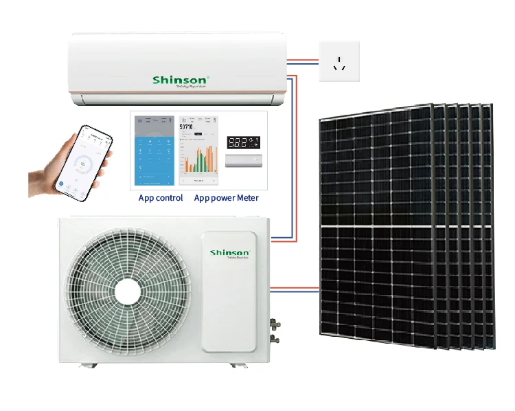 12000BTU Hybrid ACDC Solar Air Conditioner - Efficient Cooling