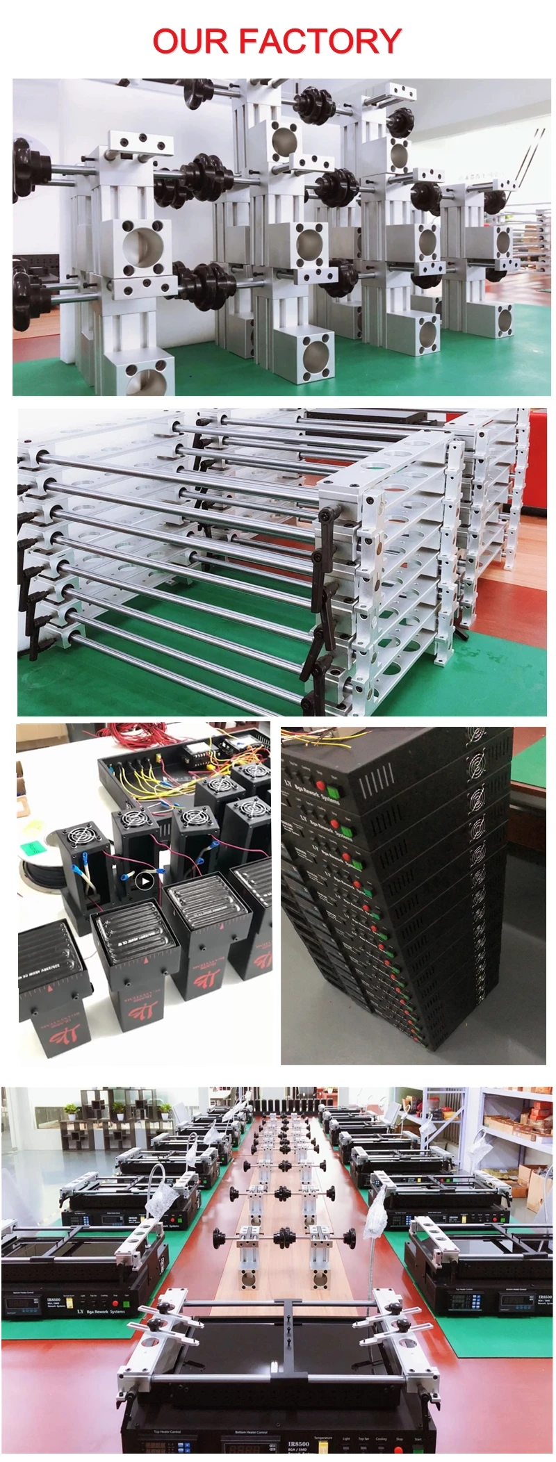 2 Zones LY IR8500 BGA Rework Repairing Solder Station